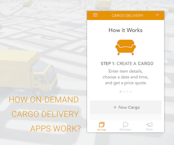 Seven Stages of Design for On-demand Cargo Delivery Apps