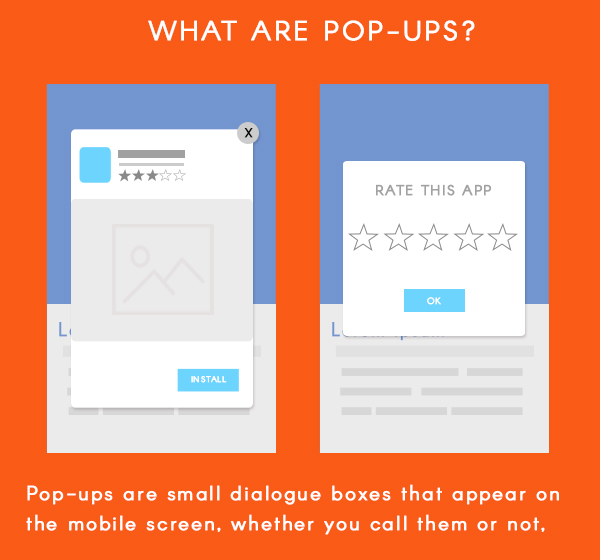 The ultimate guide to handle pop ups in mobile apps